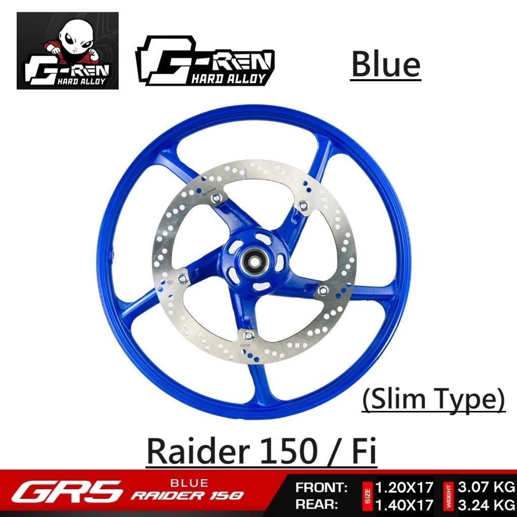 G-Ren Mags GR5 Slim Type For Raider / Fi (Made In Thailand) | Shopee ...