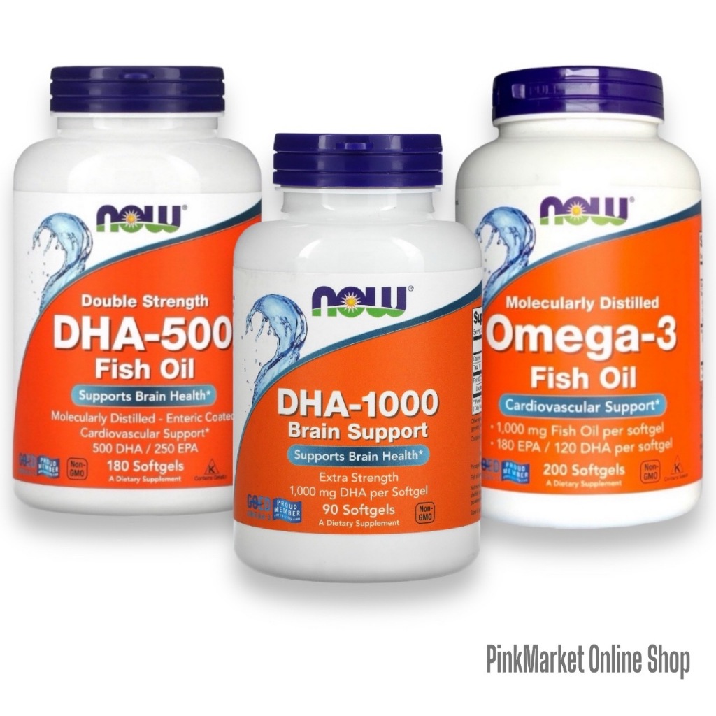 Now, DHA-500 with 250 EPA and 1000 mg DHA-120 / 180 EPA Molecularly ...