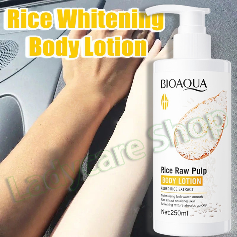 Whitening Body Lotion White Rice Essence Skin Whitening Lotion ...