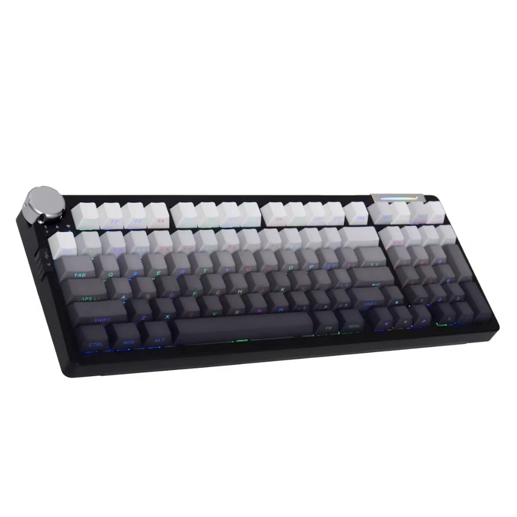 Polar Day Gradient Side Legends 129 Keys PBT Dip-dye Doubleshot Backlit ...