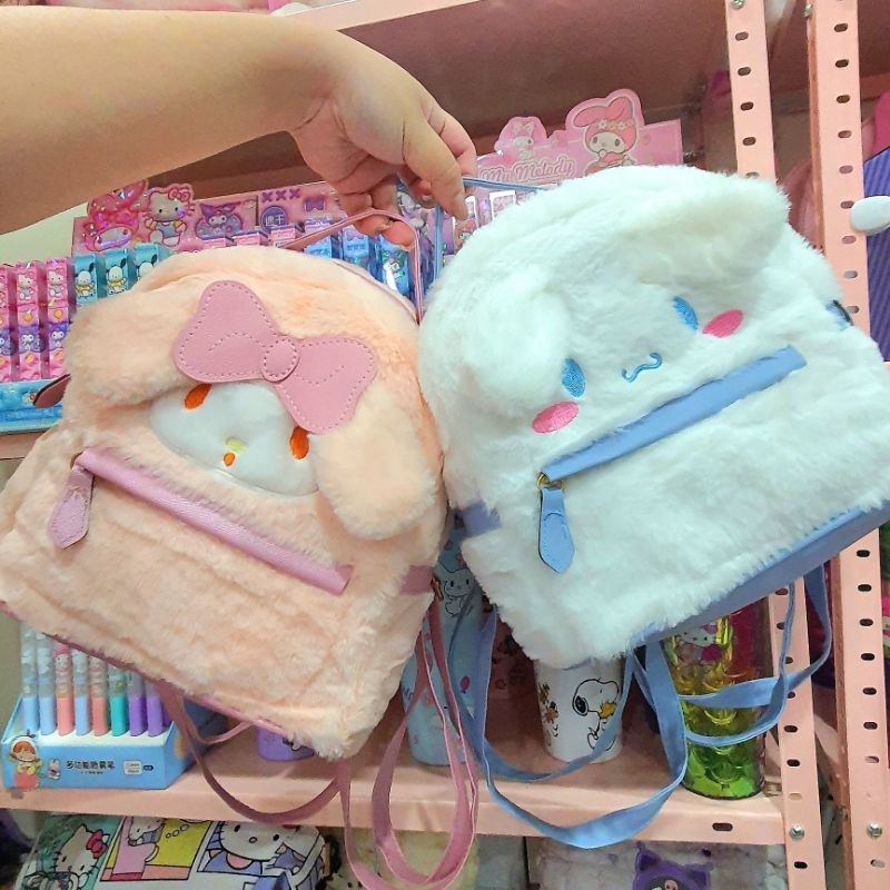 Mama Juch Mini Fluffy Backpack for Teens and for Adults | Shopee ...