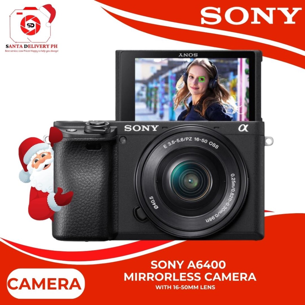 Sony Alpha a6400 with 16-50mm Lens | Shopee Philippines
