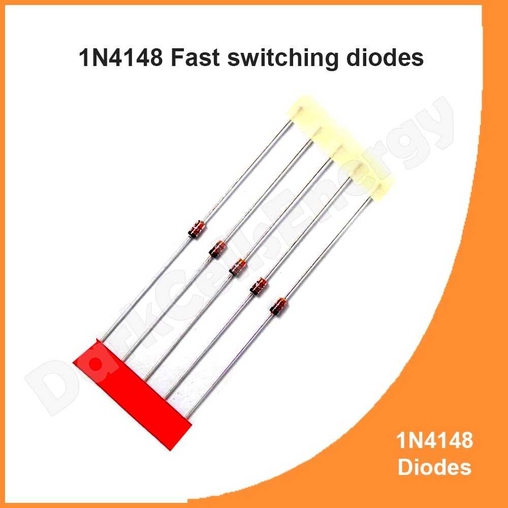 5pcs 1N4148 Fast Switching Diode, IN4148 High-speed switching diodes, zener diode | Shopee ...