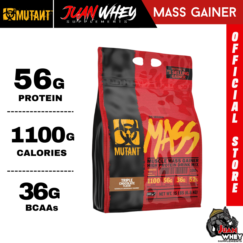 Mutant Mass Gainer 15lbs with or without shaker | Shopee Philippines