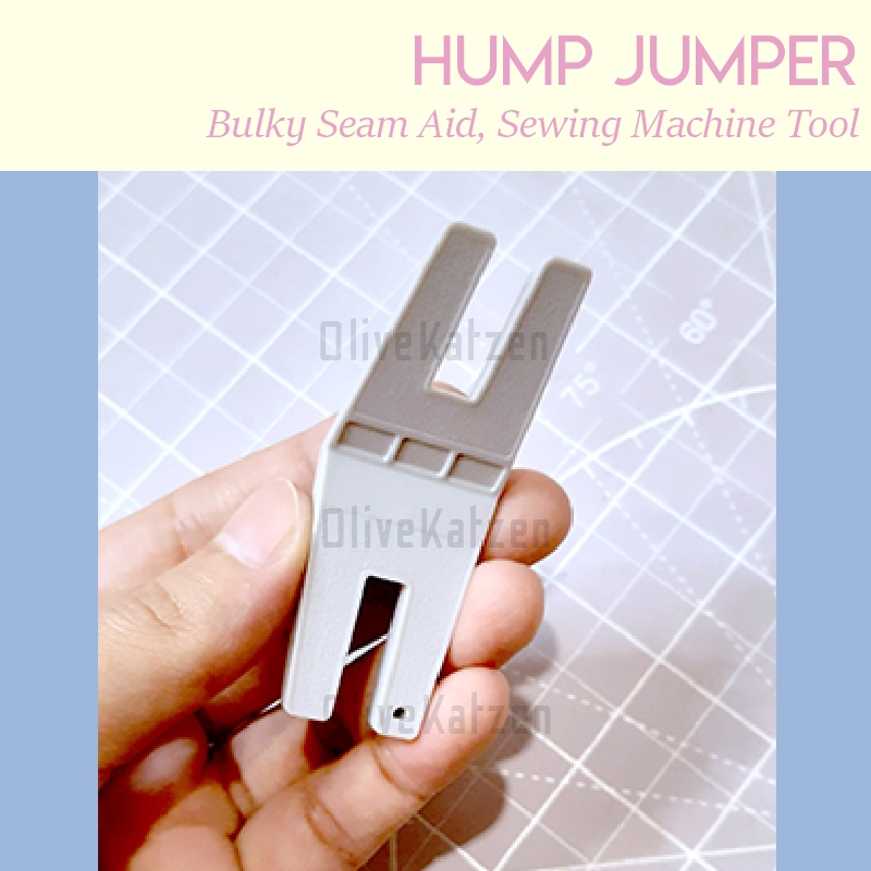 Hump Jumper Bulky Seam Aid Button Plate Sewing Machine Tool Clearance ...