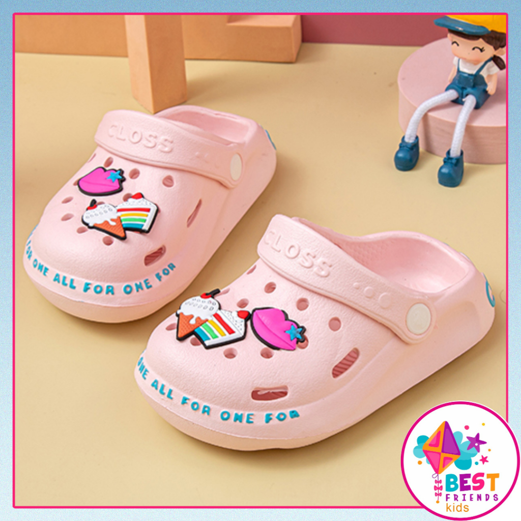 【𝐁𝐅𝐊】Closs New Summer Cute Fashion Non-Slip Clog For Kids 20-31 ...