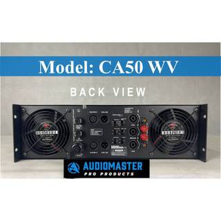 Audiomaster CA50 Power amplifier White WV Series Ca50 with POWERFUL ...