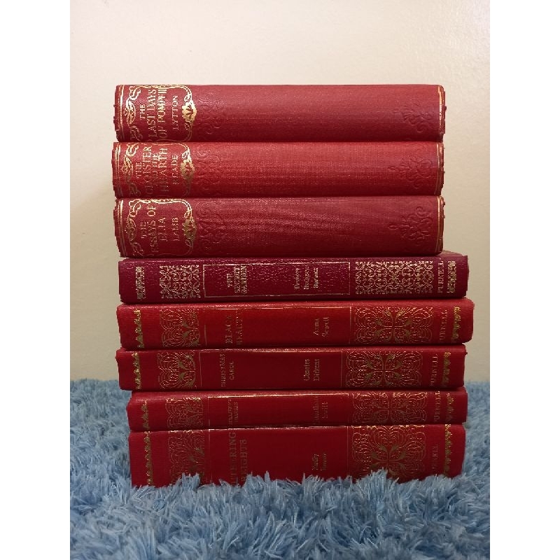 [Hardcover] Classics | Classic Books - Red | Shopee Philippines