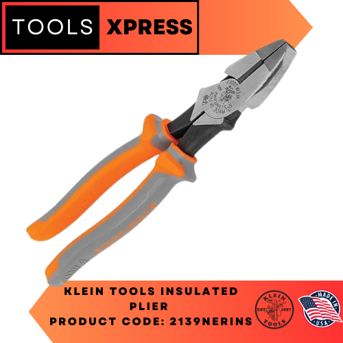 Klein Tools Insulated Side Cutting Pliers | Shopee Philippines