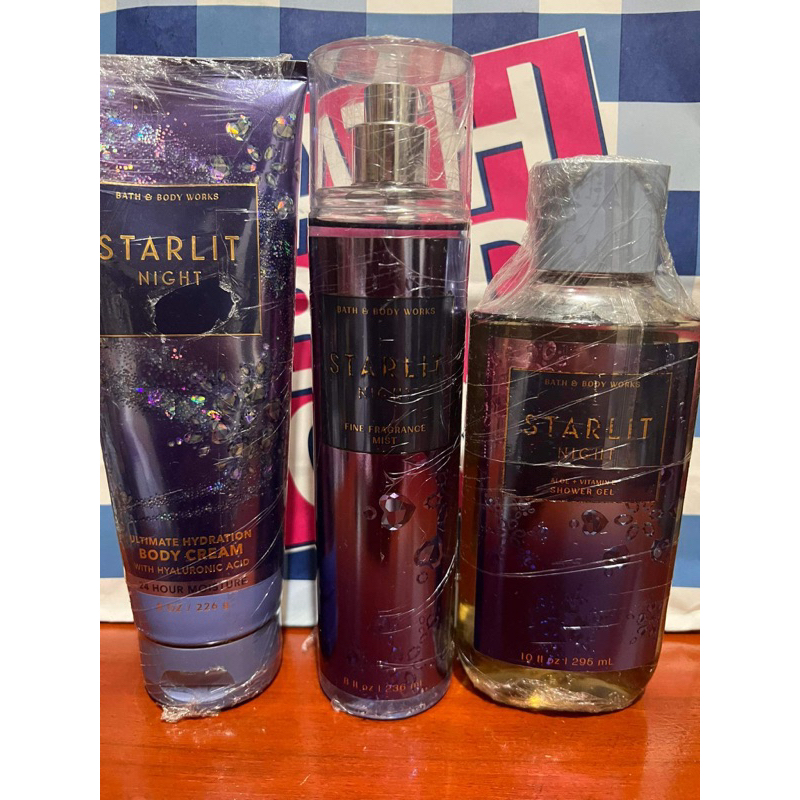 Starlit Night Set (Mist, Shower gel, Lotion) | Shopee Philippines