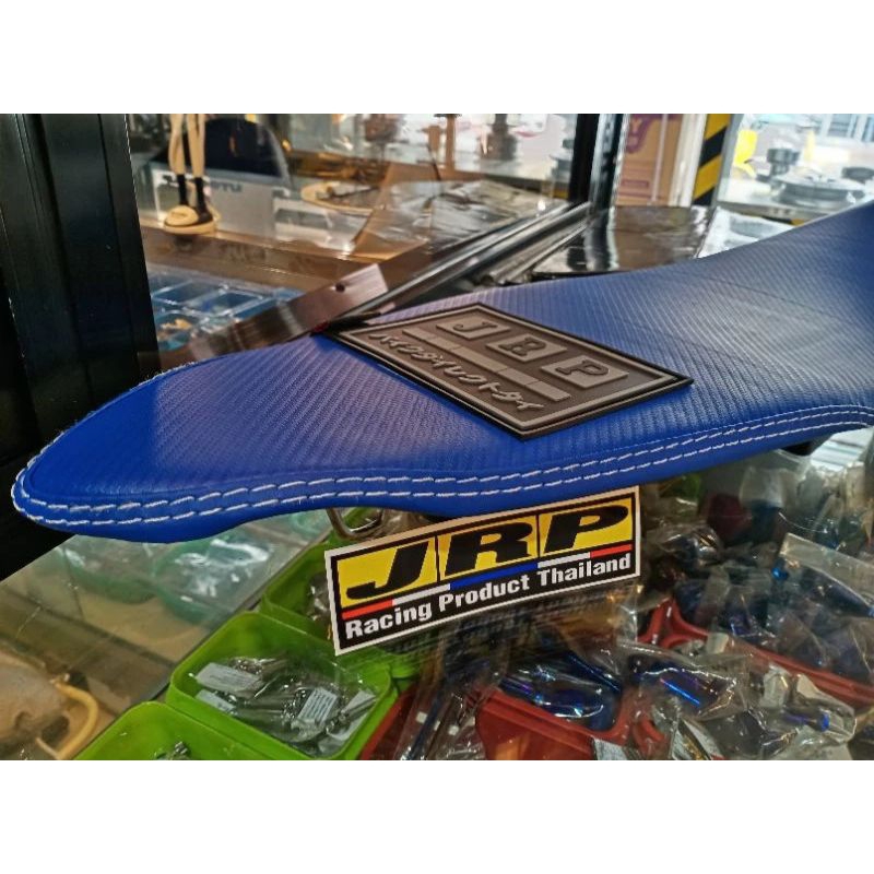 JRP NEW LOGO FLATSEAT RAIDER FI RUBBERISED LOGO | Shopee Philippines