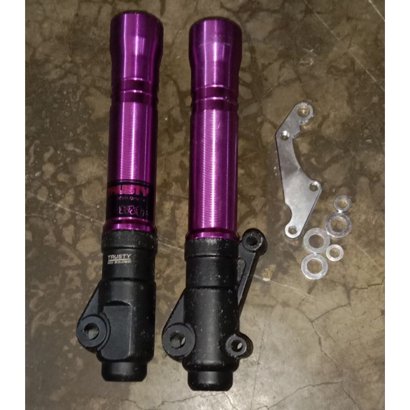 COLORED FRONT SHOCK OUTER TUBE BASO USED PARTS UNIVERSAL | Shopee ...