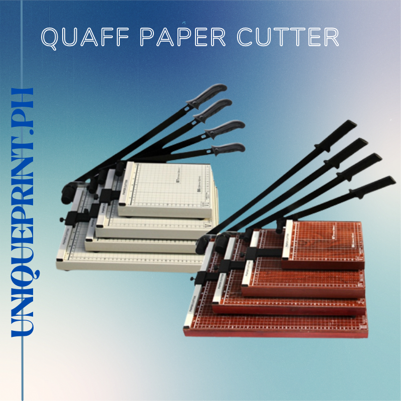 QUAFF Paper Cutter A4 / A3 / A5 / B4 || Metal Based & Wood Based ...
