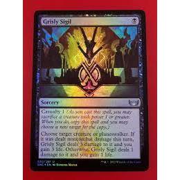 A MAGIC THE GATHERING - MTG - [BLACK] - Grisly Sigil - Streets of New ...