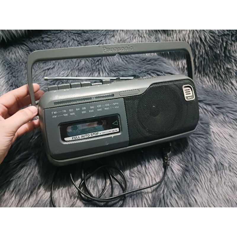 Affordable Panasonic radio cassette recorder RX-M40A | Shopee Philippines