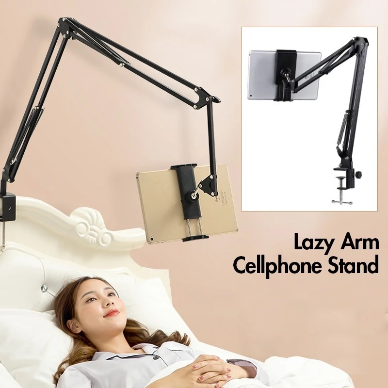 Lazy Holder Adjustable Long Arm Clip Rotating Flexible Table Desktop ...