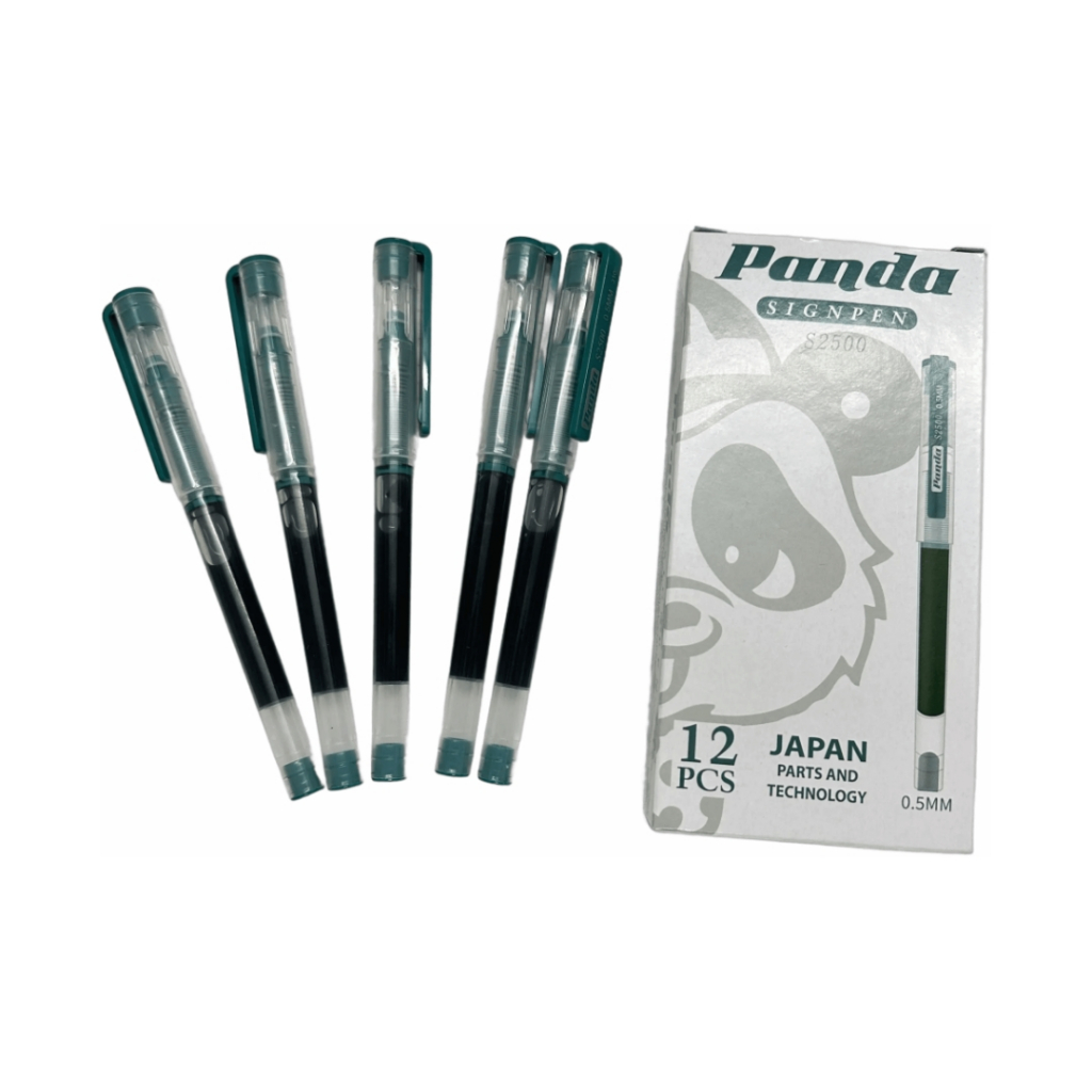 12PCS Panda Signpen S2500 0.5mm | Shopee Philippines