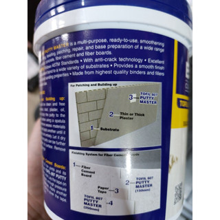 Buildrite 1KG Putty Master Joint Filler Plaster Wall Putty ...