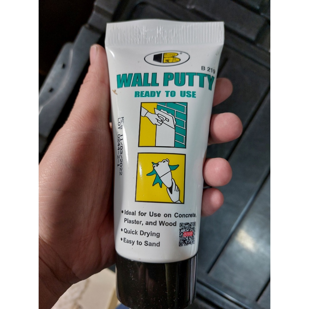 Bosny Wall Putty / Masilya Ready To Use For Tapal (Cracks , Holes ...