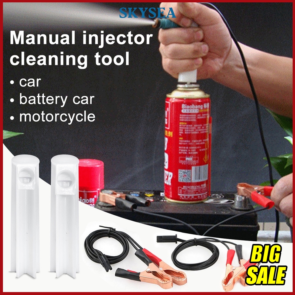 AUTOFun Universal Car Fuel Injector Flush Cleaner Jet Nozzle Cleaning ...