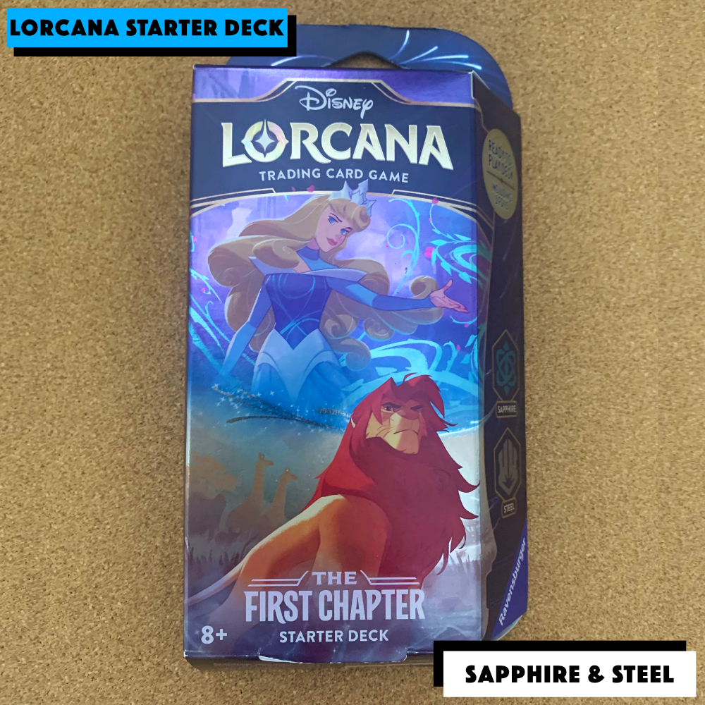 Ravensburger Disney Lorcana Sapphire and Steel Aurora Sleeping Beauty ...