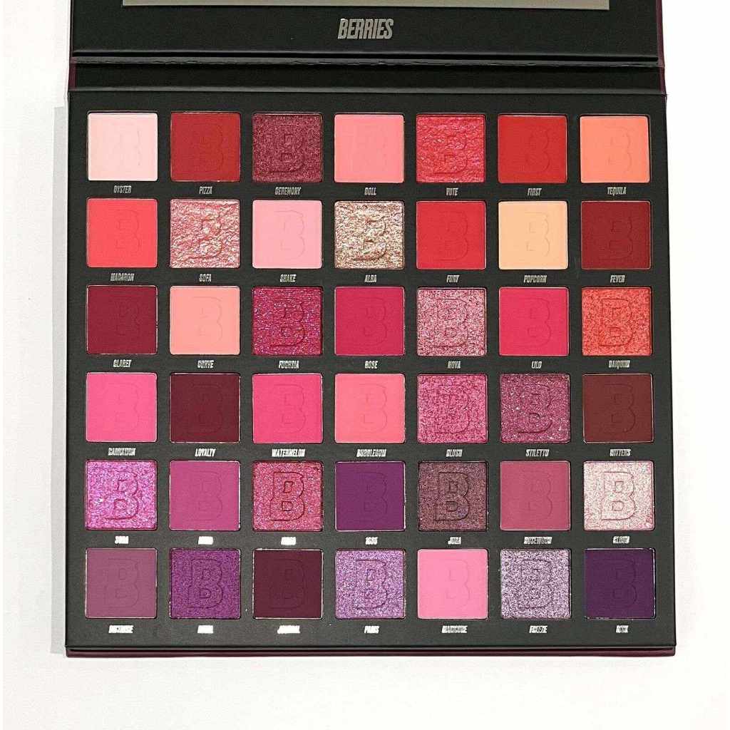 Beauty Bay 42 Colour Eyeshadow Palette (Berries) | Shopee Philippines