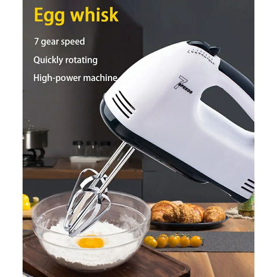Scarlet Mini Electric Mixer Multifunctional 7 Speed Electric Food ...