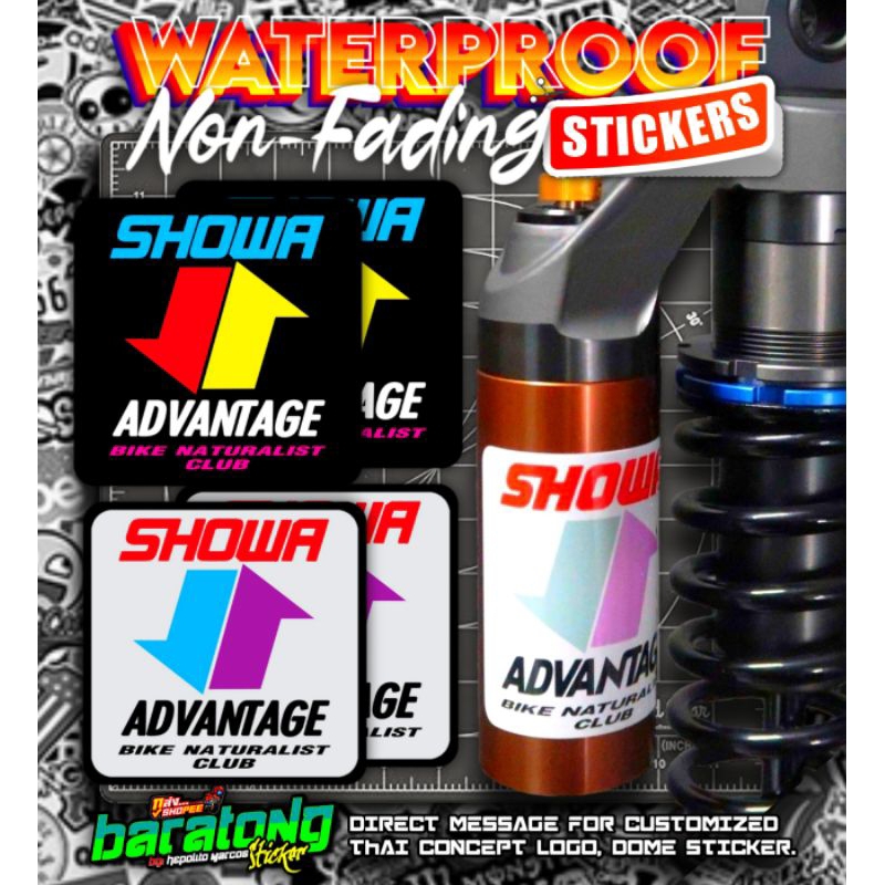 SHOWA ADVANTAGE "SET 2PCS"| LAMINATED WATERPROOF NON-FADING VINYL ...