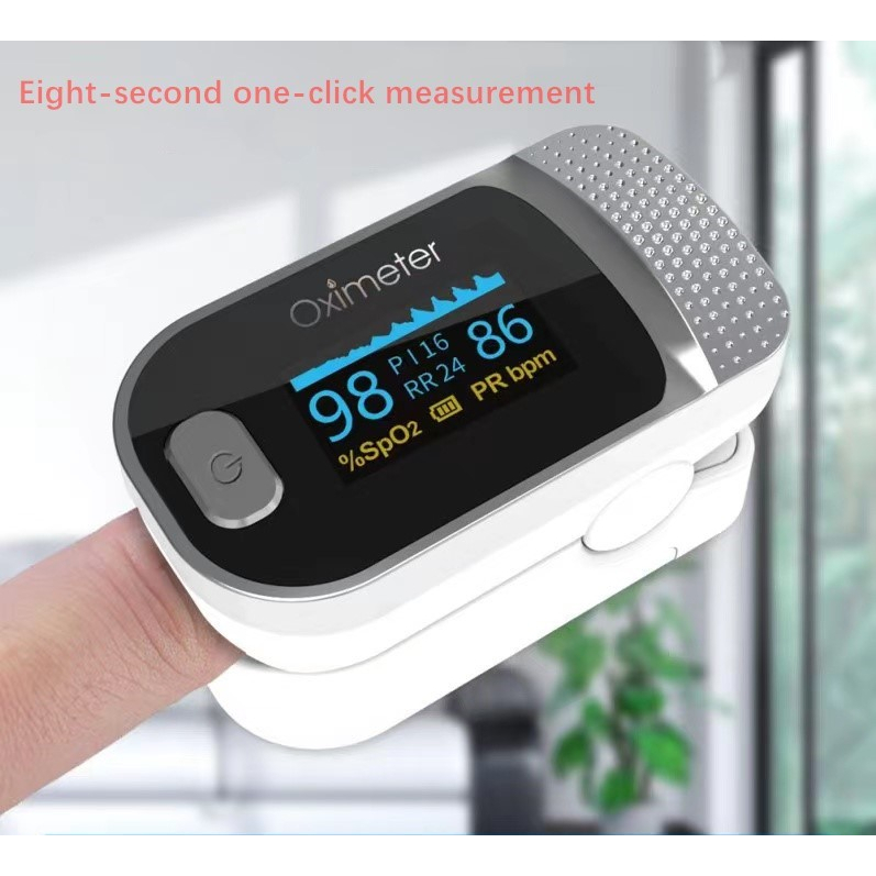 CE Finger Pulse Oximeter Finger Clip Oxygen Saturation Monitor PI ...