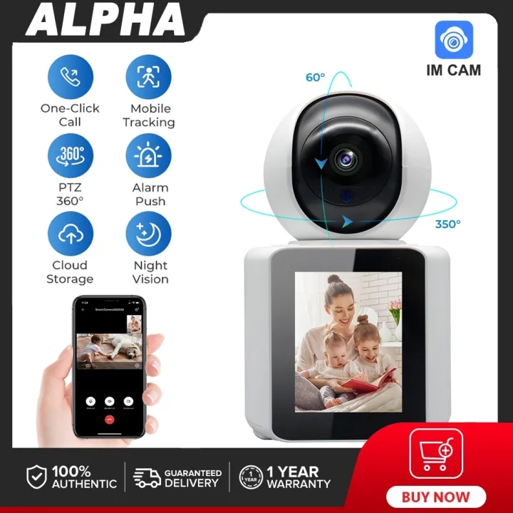 ALPHA C31 CCTV Camera Wireless WIFI CCTV Connect to Cellphone Two-way ...