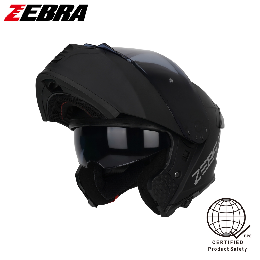 Zebra full face modular helmet motorcycle dual visor with icc A113 ...