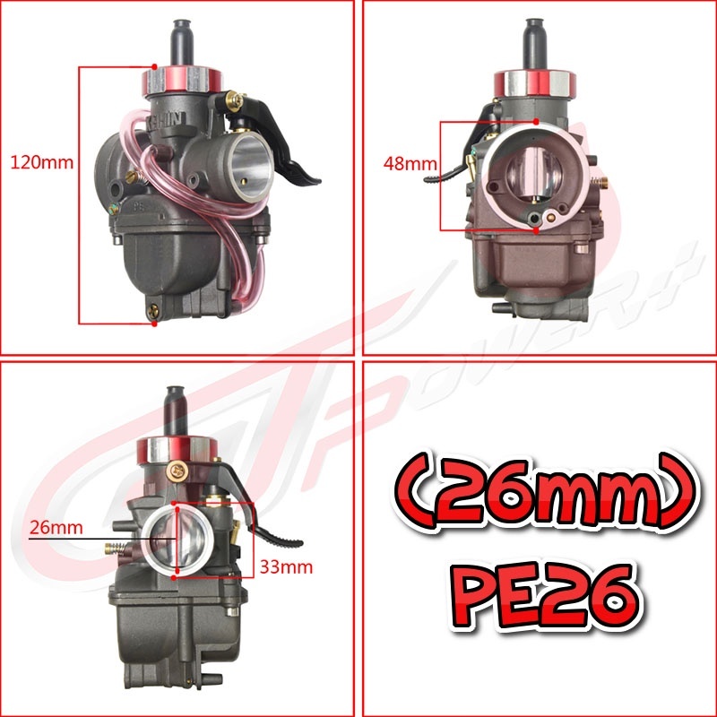 Keihin Carburator PE24 / PE26 / PE28 / PE30（24MM / 26MM / 28MM / 30MM ...