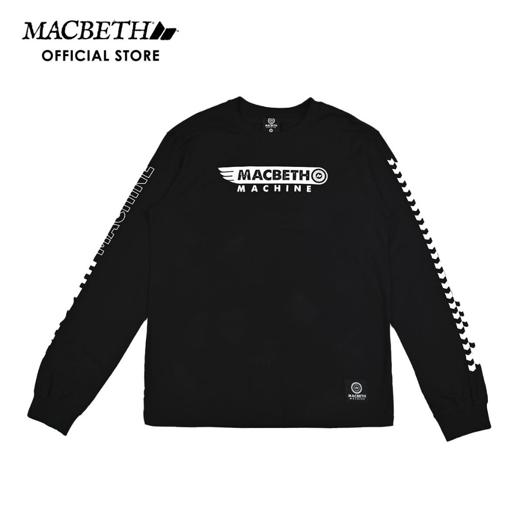 Macbeth Machine Long Sleeves Tee " BEYOND THE PALM " ( SALE ) | Shopee Philippines