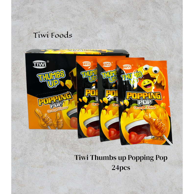 Tiwi Thumbs Up Popping Pop 24pcs | Shopee Philippines