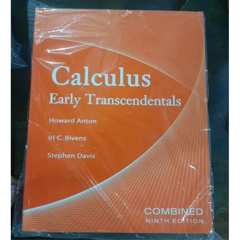 Calculus Early Transcendentals by Howard Anton Combined 9th edition ...
