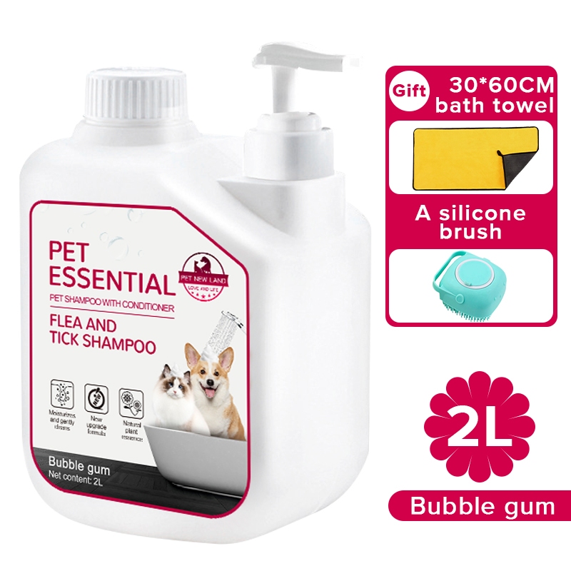 Pet New Land Pet Shampoo For Dog And Cat（500ml/2L） | Shopee Philippines
