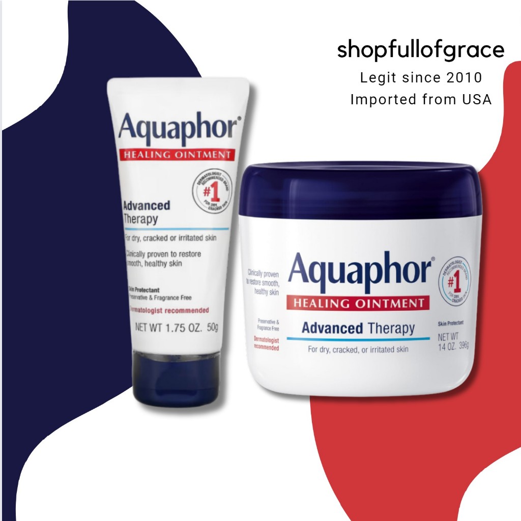 *Vaseline*Aquaphor*Healing Ointment, Advanced Therapy Skin Protectant ...