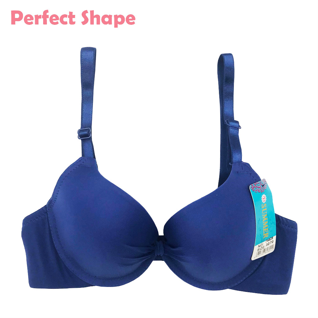Perfect Shape Cup A Push Up Bra with Wire Wonder Bra Plain Underwire ...