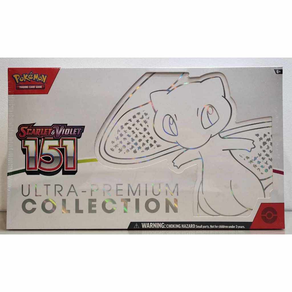 Pokemon TCG Scarlet & Violet 151 Mew Ultra Premium Collection | Shopee ...