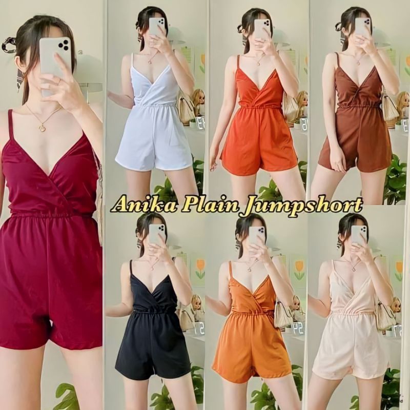 Brand new Anika Plain Jumpshort | Shopee Philippines