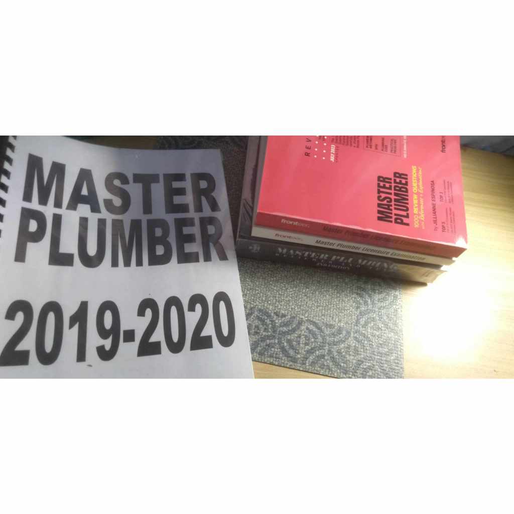 Master Plumber Bundle review books | Shopee Philippines