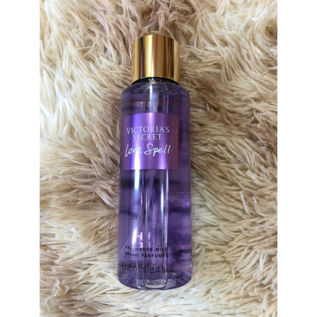 Love spell victoria's secret Fragrance mist with US barcode 250ml ...