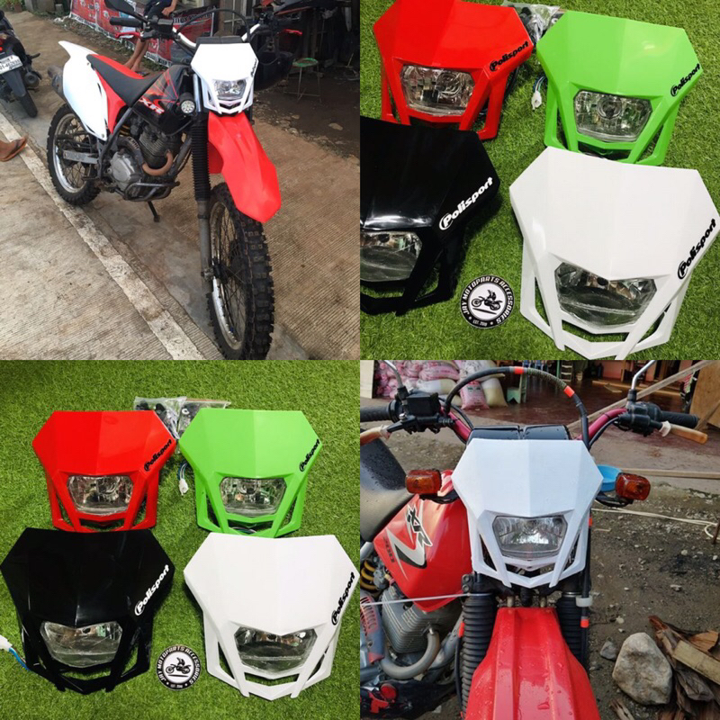 XR200 Headlight / Polisport LMX Headlight | Shopee Philippines