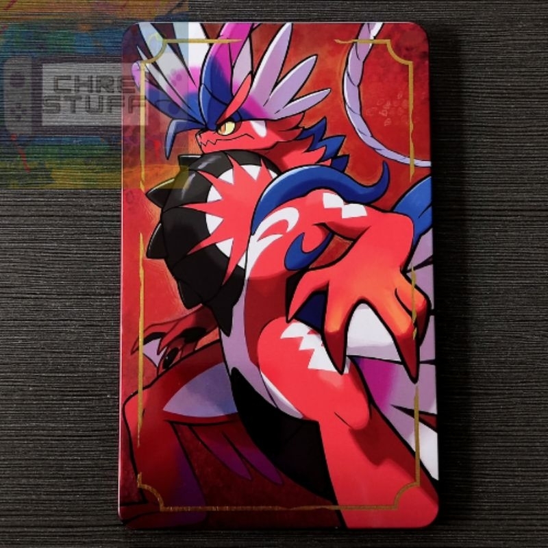 Pokemon Scarlet Nintendo Switch Steelbook | Shopee Philippines