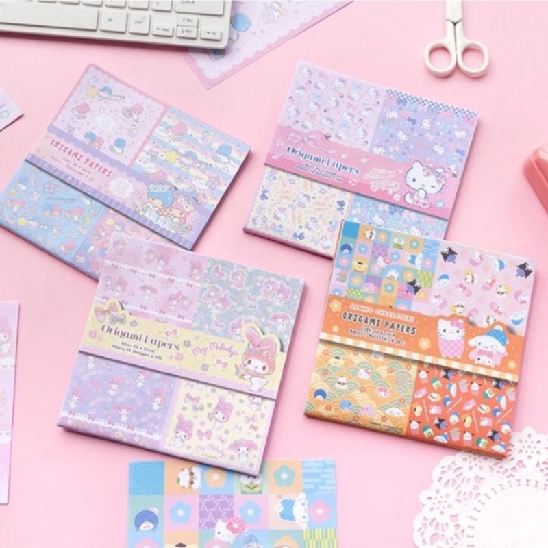 Sanrio 6x6 Printed Origami Paper | Shopee Philippines