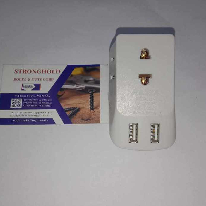 ROYU Octopus Adapter with 2 USB Ports REDPL124 | Shopee Philippines