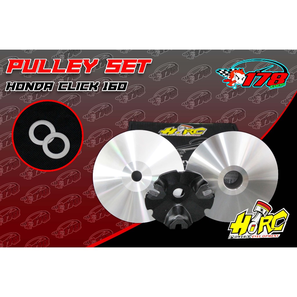 HIRC racing pulley set click160(13.5degree) | Shopee Philippines