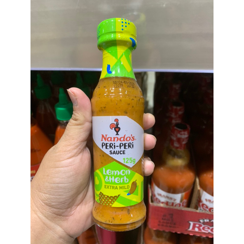 Nando's Peri-Peri Lemon and Herb 125g / Nando's Peri-Peri Marinade Medium 262g | Shopee Philippines