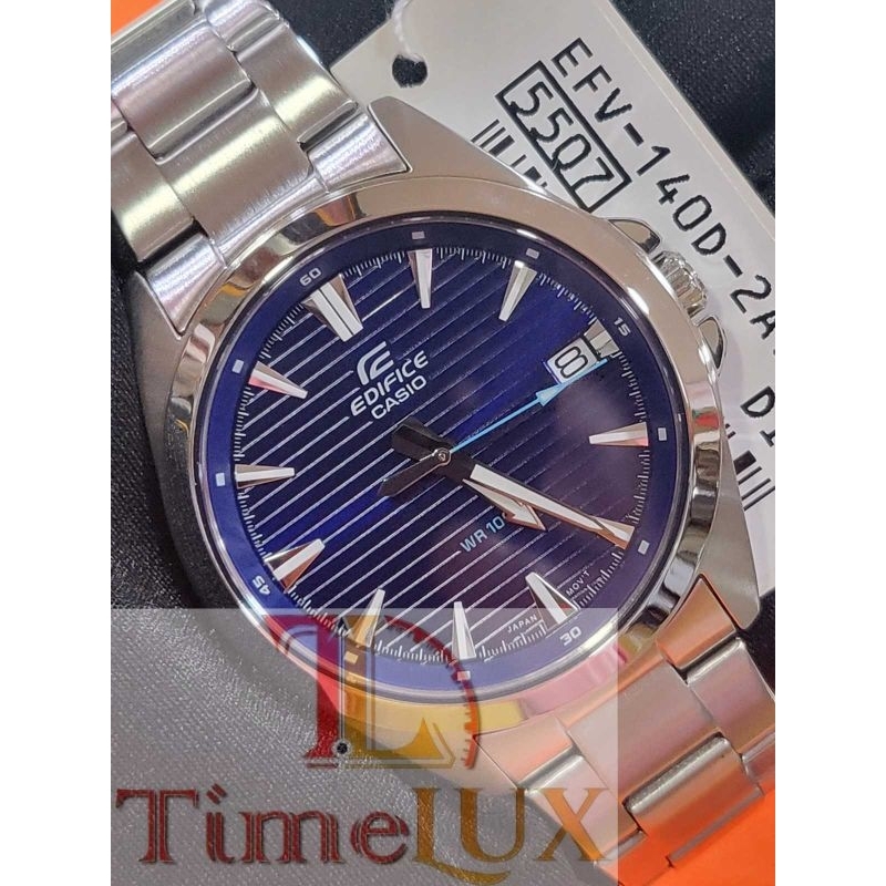 CASIO EDIFICE EFV 140D 2A | Shopee Philippines