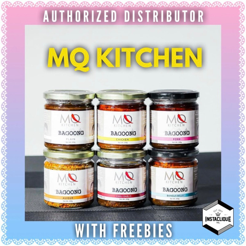 MQ Kitchen Bagoong [Pork/Chicken/Plain/Bangus/Aligue/Chili Garlic/Beef ...